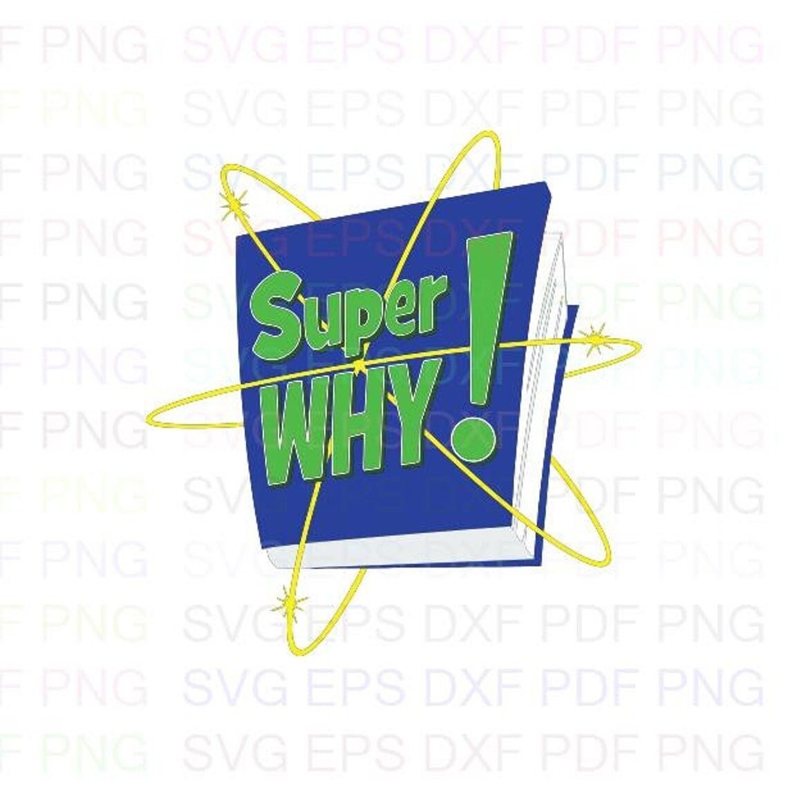 Super Why Book Logo