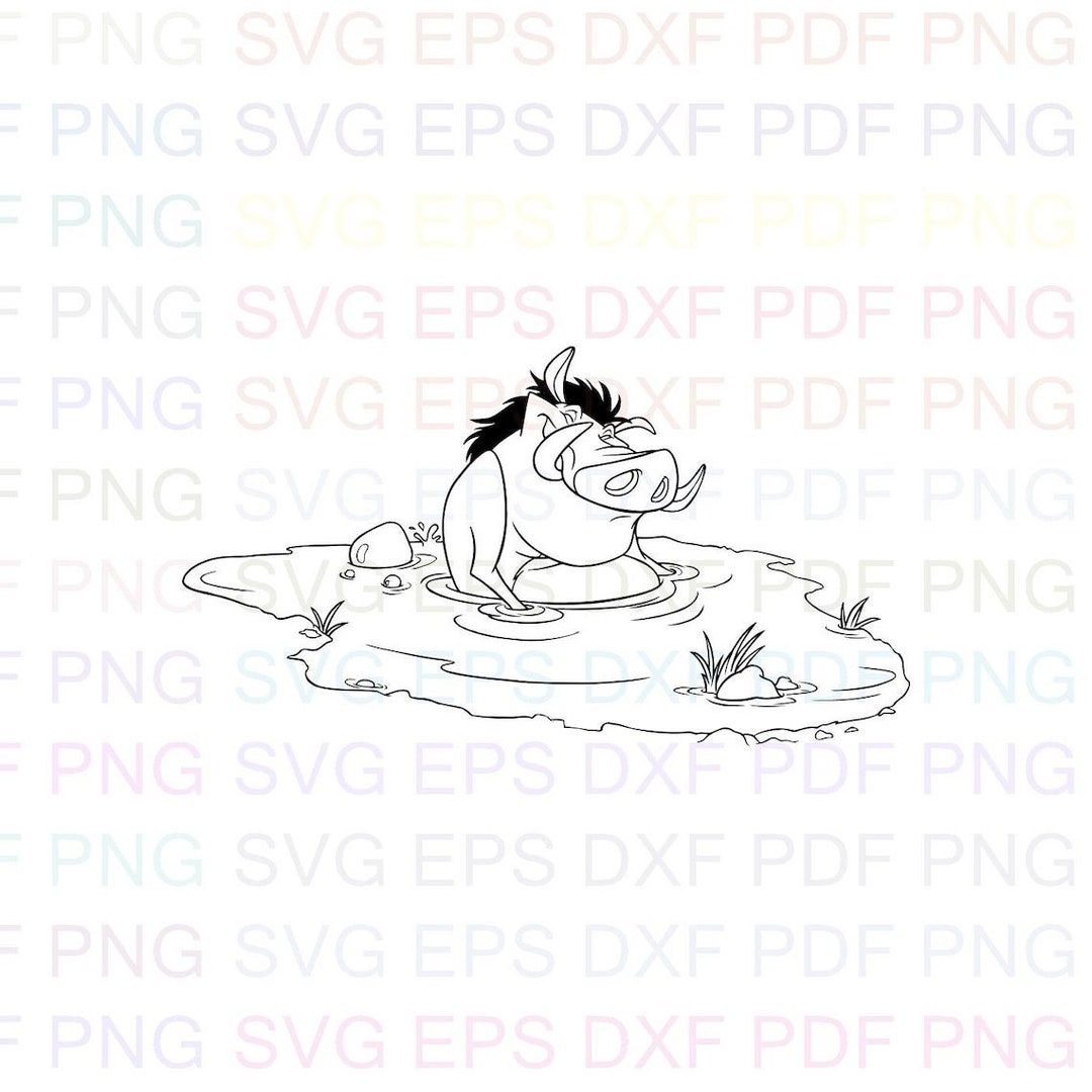 Pumbaa_timon_and_pumbaa_12 Outline Svg Dxf Eps Pdf Png - Etsy New Zealand