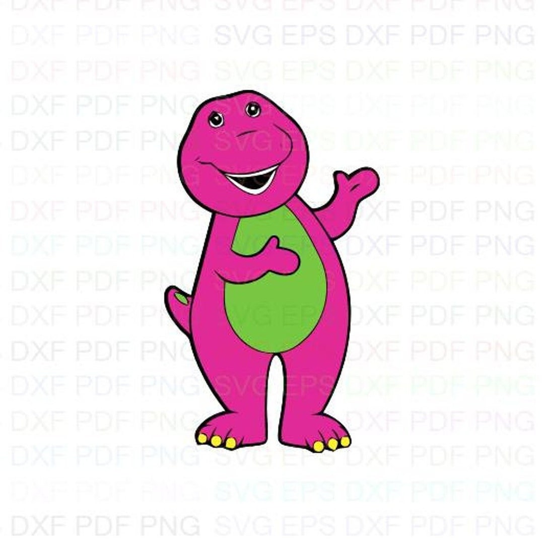 Barney8 Svg Dxf Eps Pdf Png, Cricut, Cutting File, Vector, Clipart ...