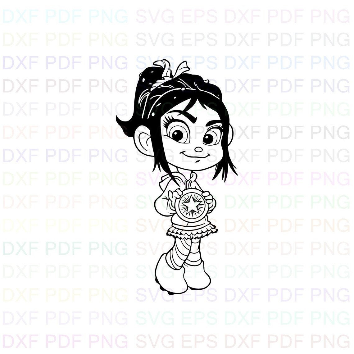 Wreck It Ralph Stencil