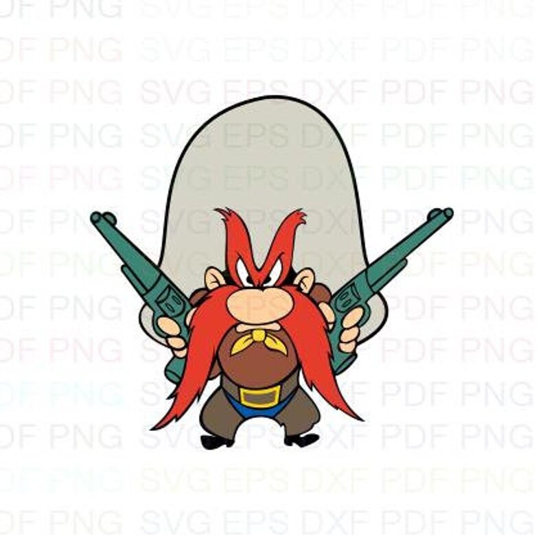 Yosemite_sam_tweety_and_sylvester Svg Dxf Eps Pdf Png Cricut - Etsy