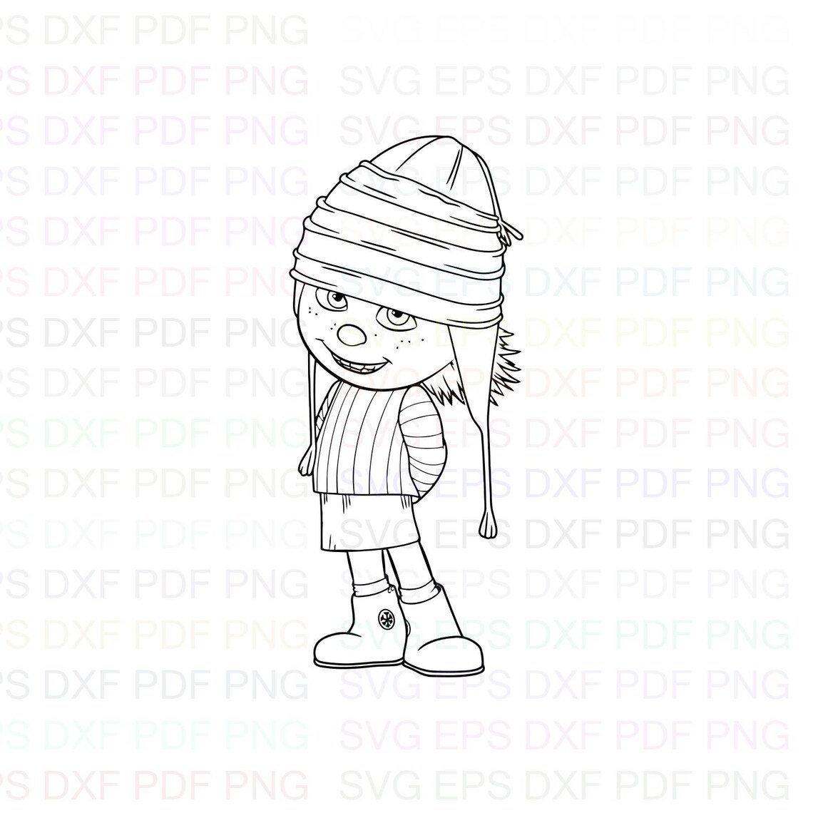 Edith Despicable Me Drawing