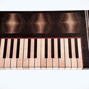 Piano Theme End-grain Cutting Board - Etsy