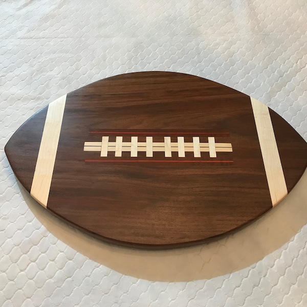 Football Shaped Cutting Board - Etsy