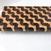 3D Optical Illusion Tumbling Block End Grain Cutting Board - Etsy