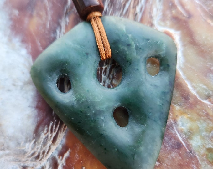 Neolithic Style Humboldt Nephrite Jade Pendant - Etsy