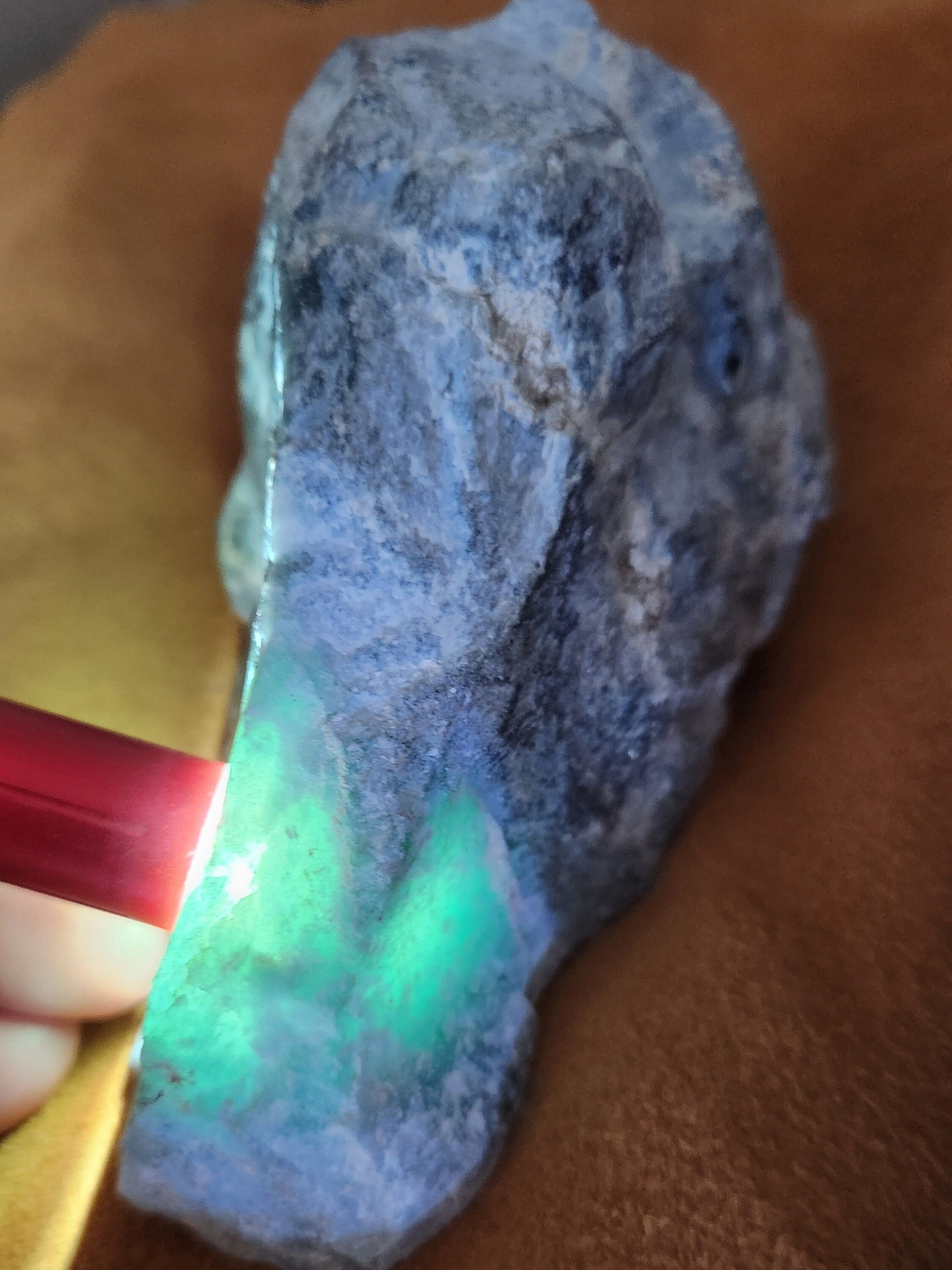 Blue ice Jade Guatemalan Jadeite Block 800 Grams - Etsy