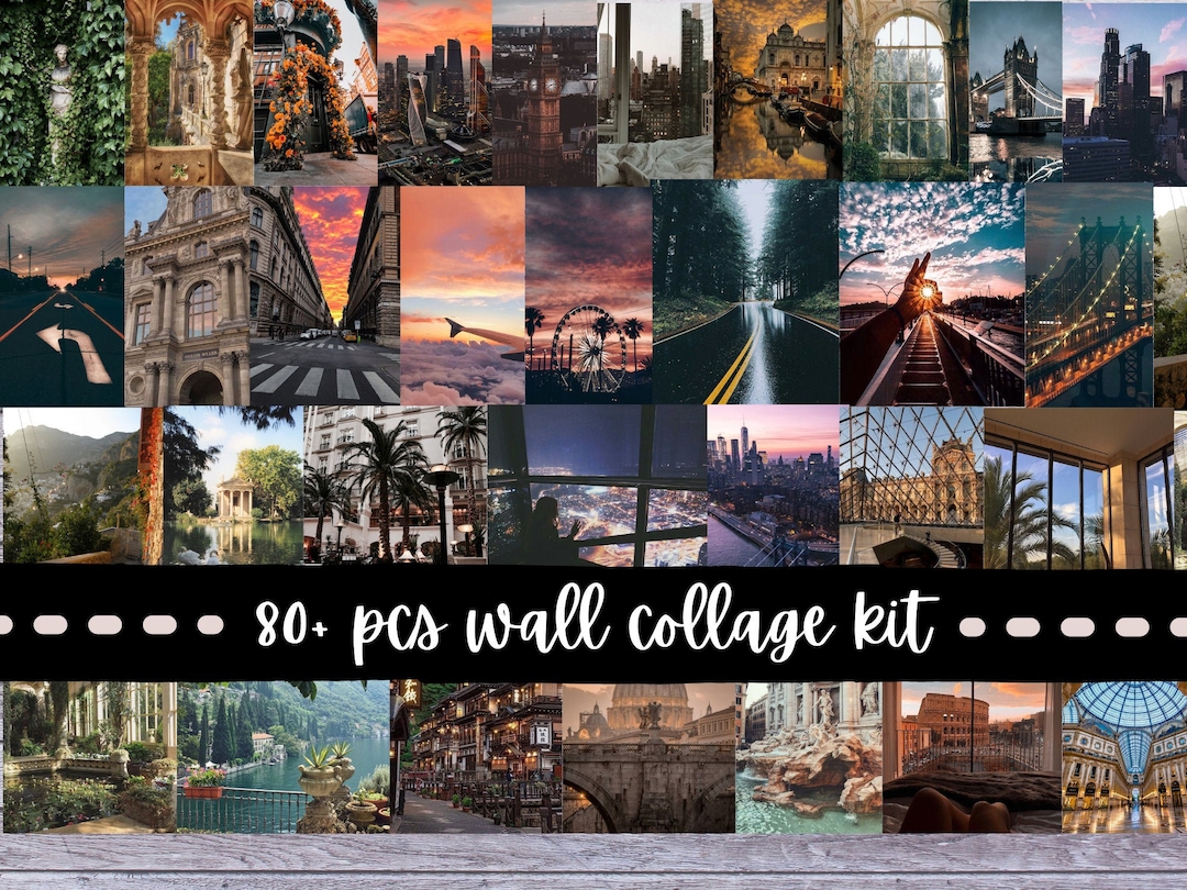 80+ Pcs Wall Collage Kit - Etsy