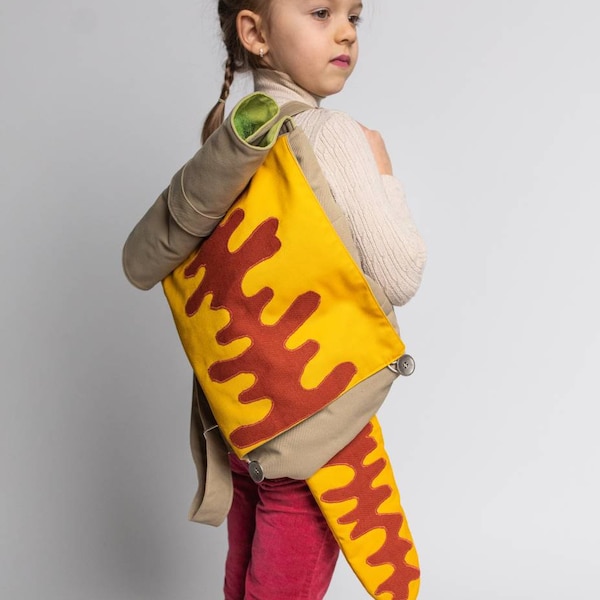 Dinosaur Dino Dana Backpack - Etsy UK