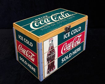 Coca Cola Storage Box - Etsy