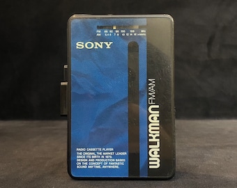 Vintage Rare Sony Walkman Cassette Player Rare Sony Cassette - Etsy