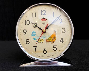 Antique Animated Clock - Etsy