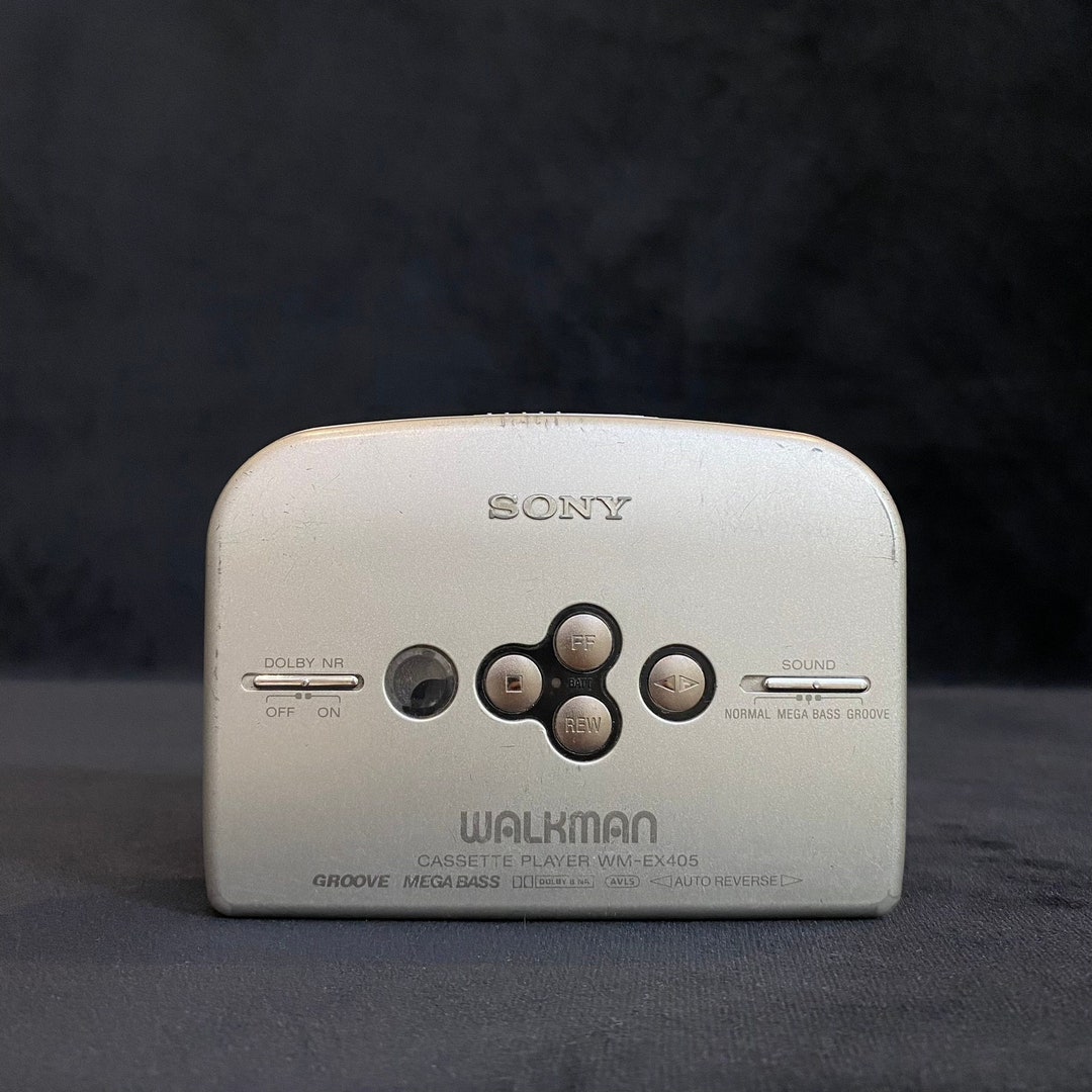 Vintage Sony Walkman Cassette Player Works Great, Rare and Collectible ...