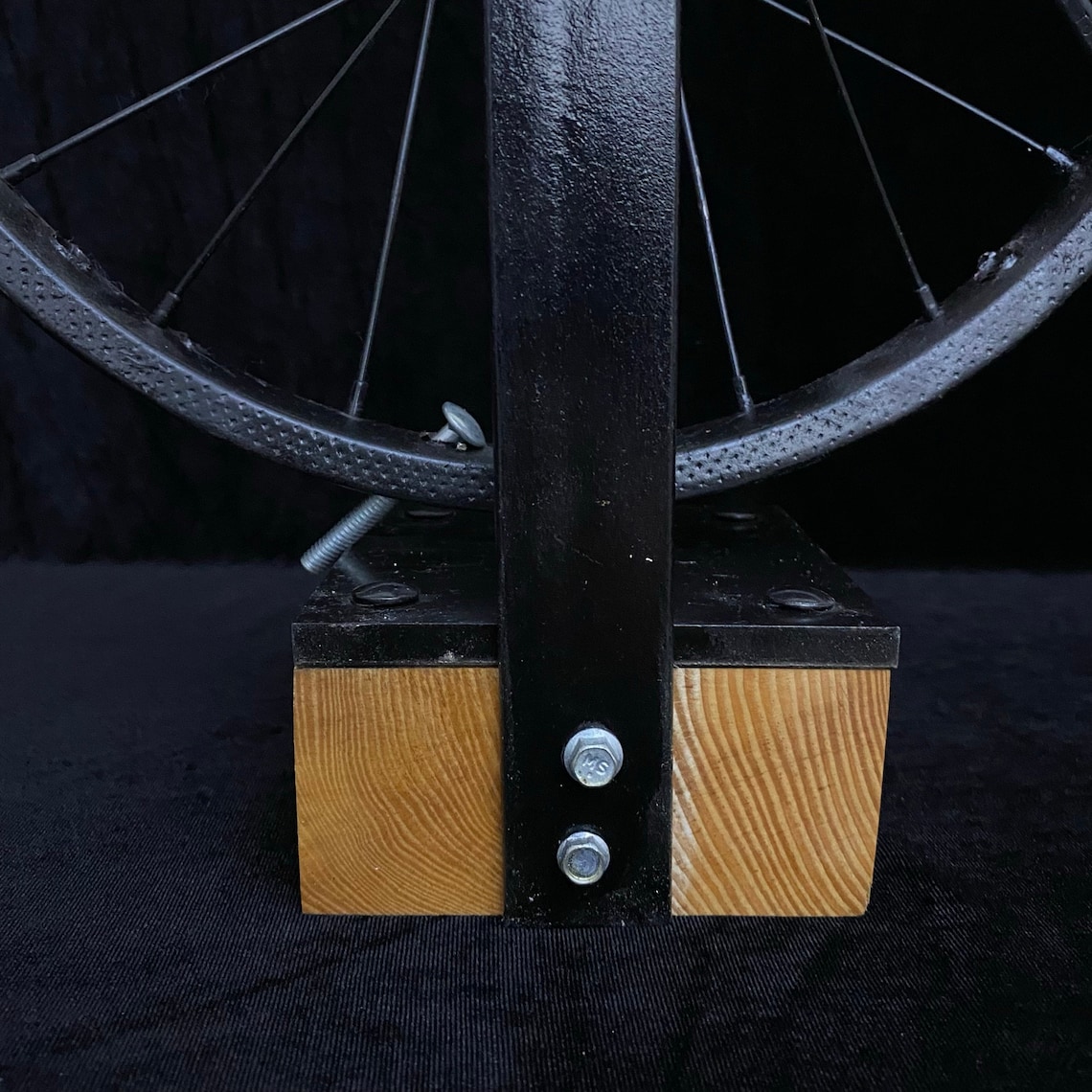 Bicycle Wheel Lamp Industrial Bike Table Lamp Steampunk - Etsy