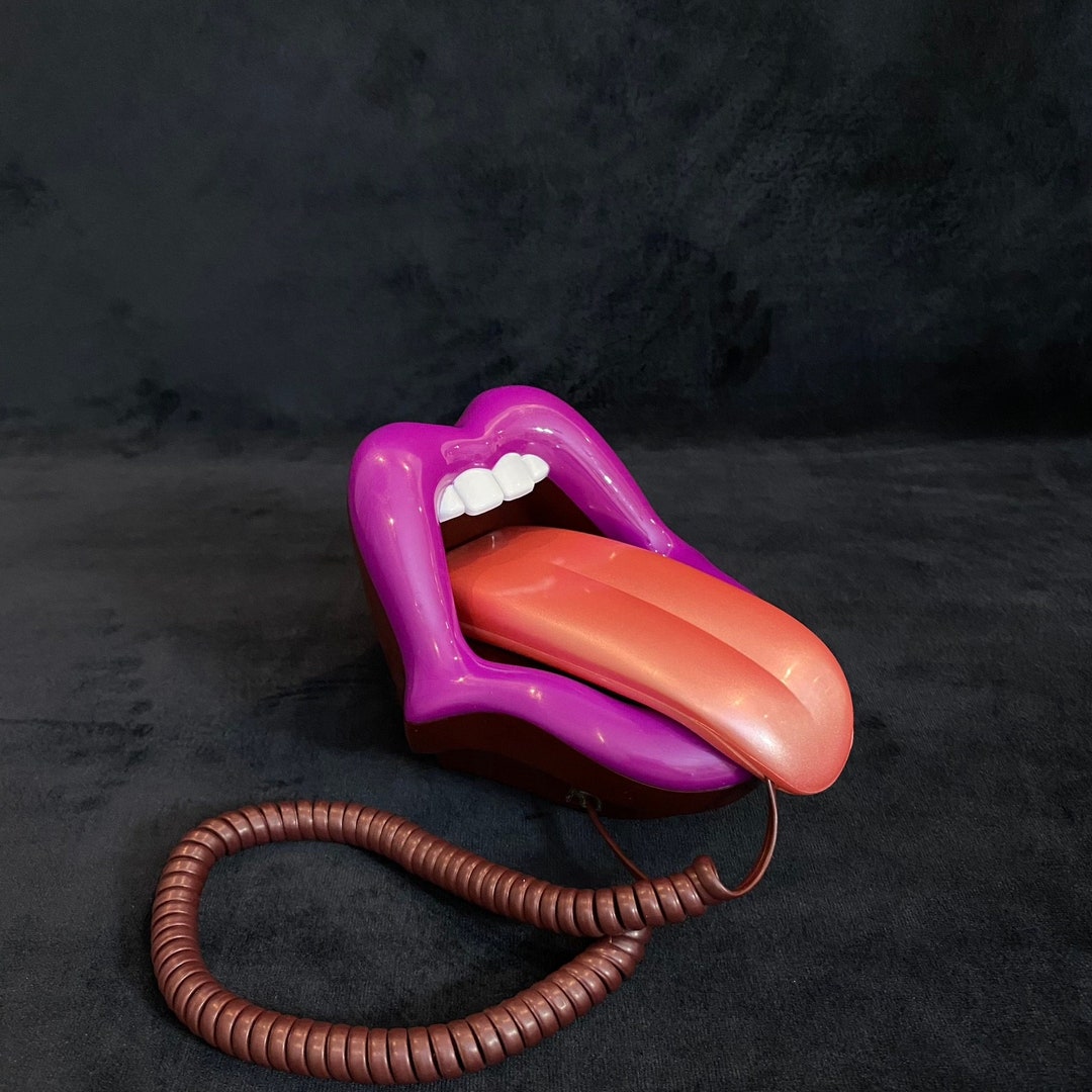 Vintage Mouth Phone, Lips Phone, Tongue Phone, Awesome Different Design ...