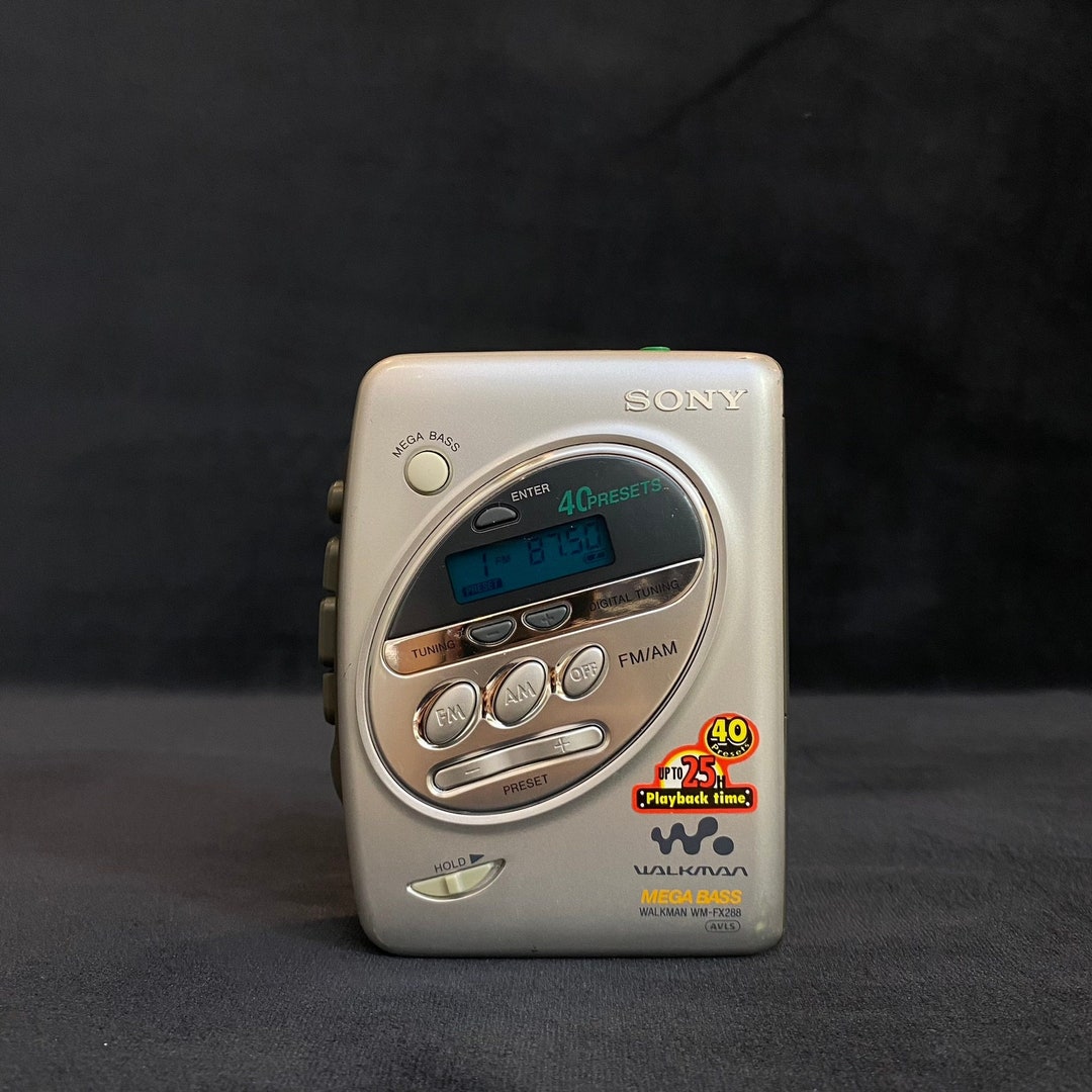 Vintage Sony Walkman Cassette Player AM/FM Band Radio - Etsy UK