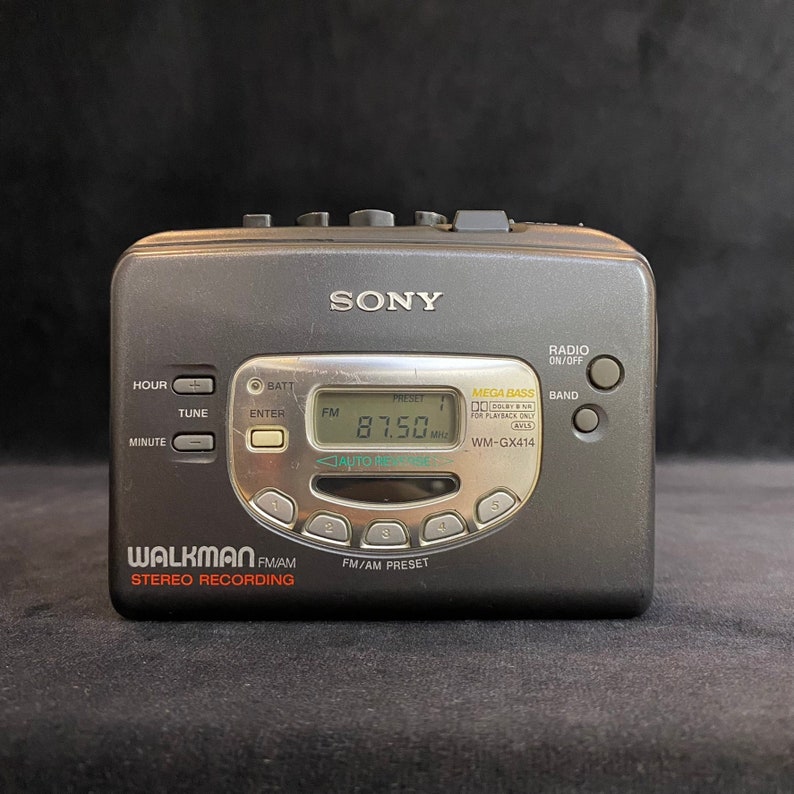 Vintage Sony Walkman Cassette Player AM/FM Band Radio Sony - Etsy