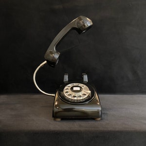 Vintage Phone Lamp, Retro, Home Decor, Desk Lamp, Office Furniture ...