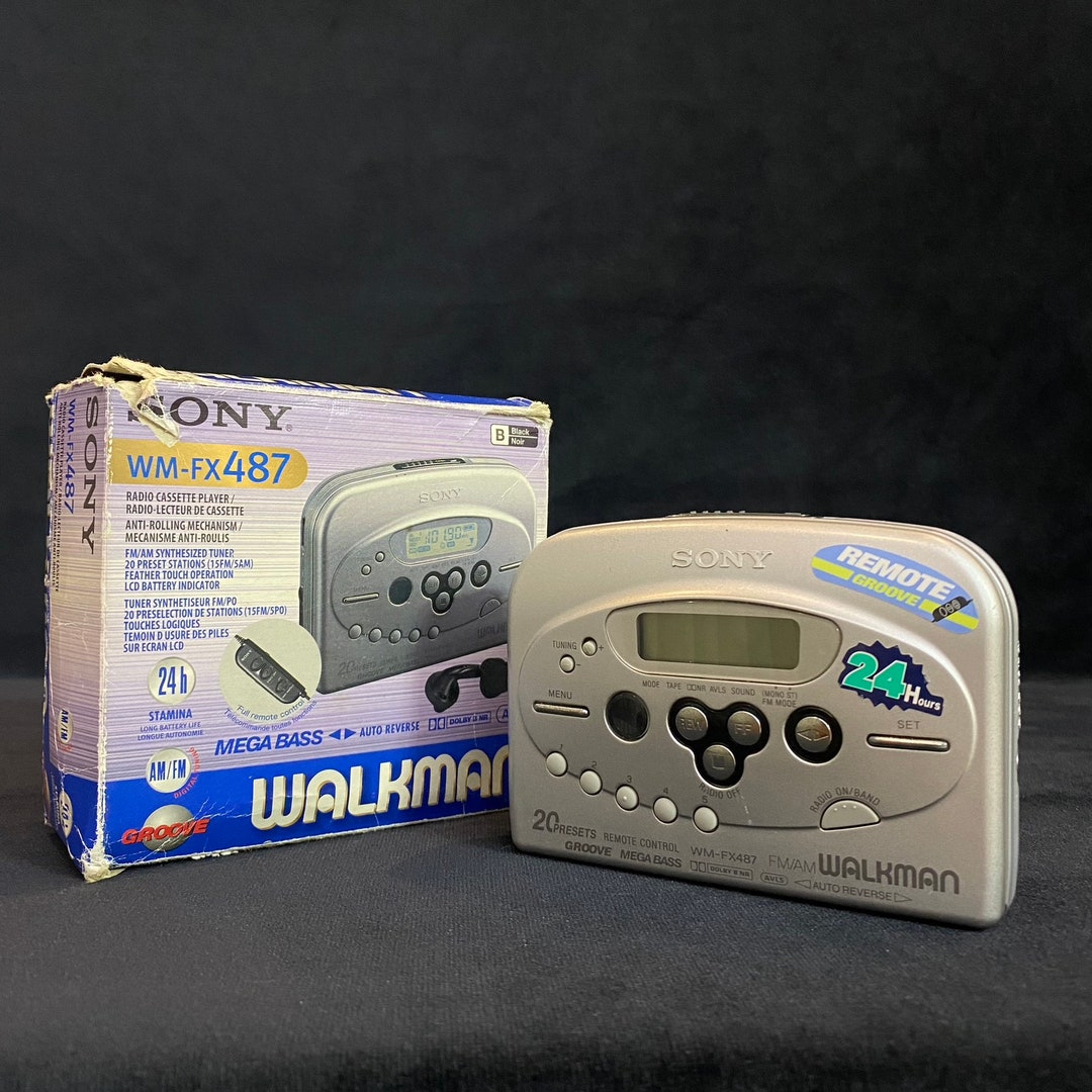 Vintage Sony Walkman, Boxed Walkman, New Old Stock, Vintage Tape, AM/FM ...