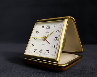 Antique Travel Clock - Etsy