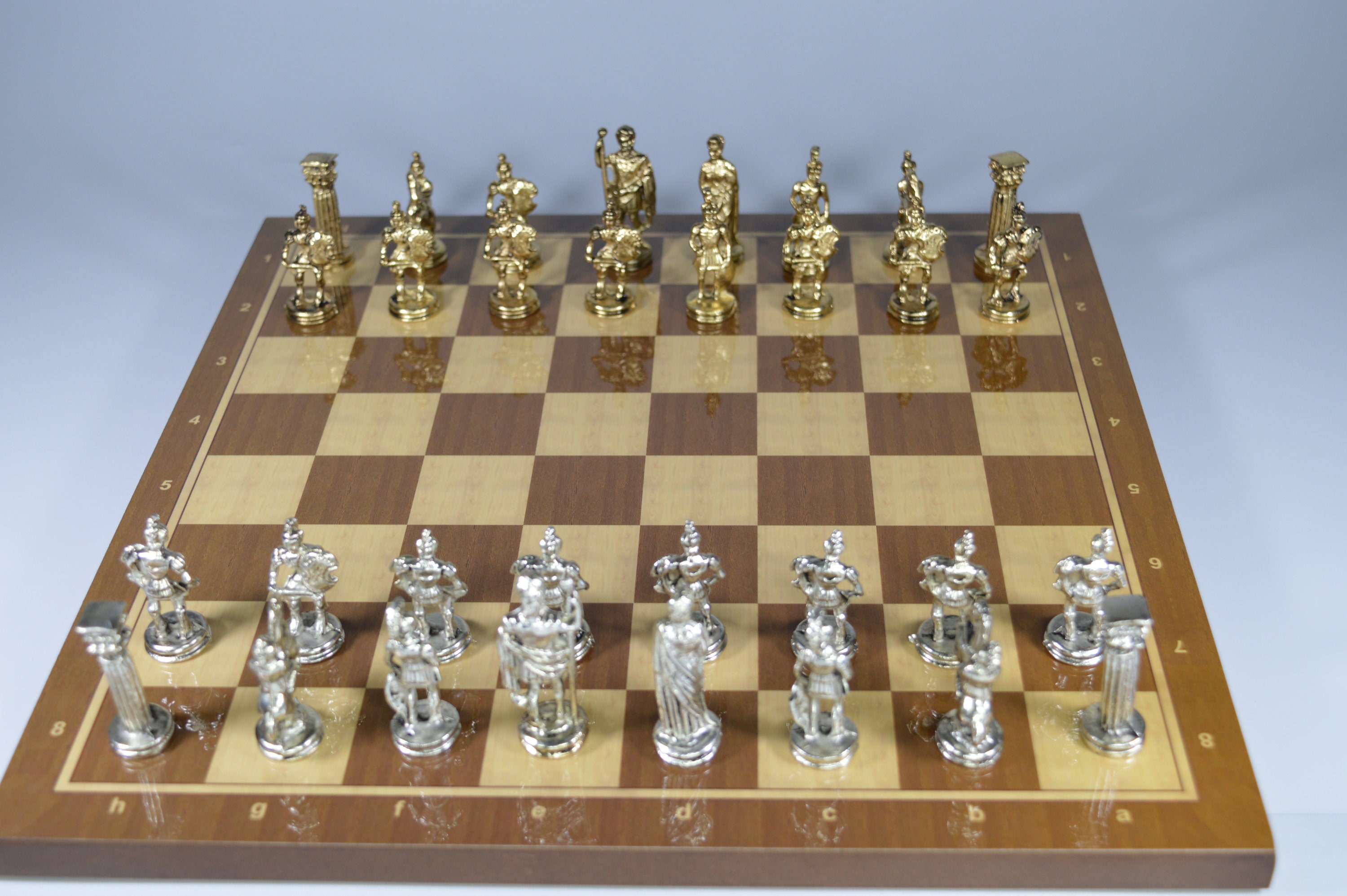 Roma Soldier Design Chess Set Solid Chess Set Troops Chess - Etsy UK