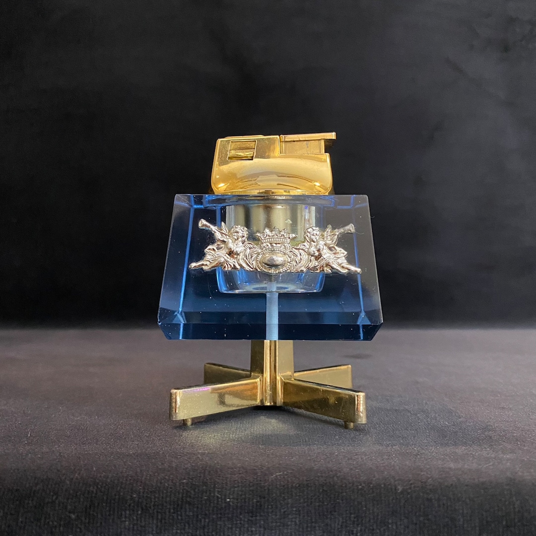 Vintage Piezo Wilson Crystal Table Lighter, Antique Lighter, Rare and ...