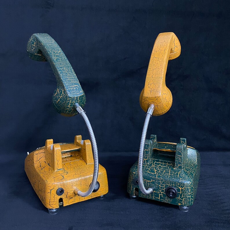Vintage Phone Lamp Retro Lamp Phone Home Decor Desk Lamp - Etsy