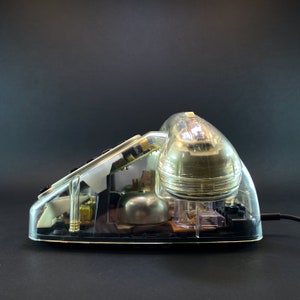 Super Rare Antique Transparent Telephone, Vintage Postmodern Telephone ...