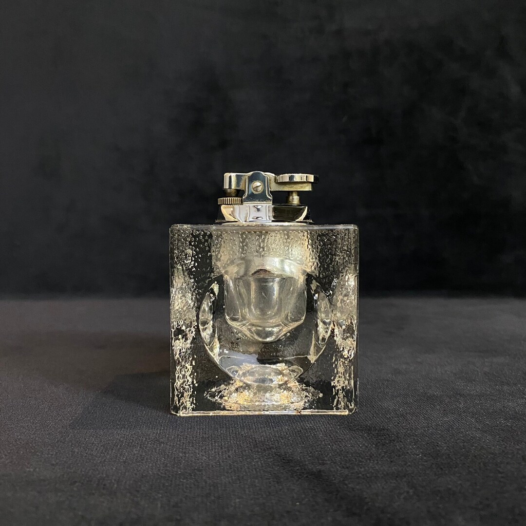 Antique Crystal Table Lighter Vintage Lighter Collectible - Etsy UK