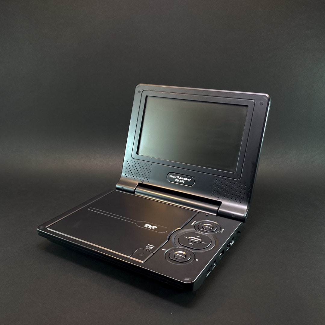 Vintage DVD Player With Display, Vintage Goldmaster Portable Dvd Player ...