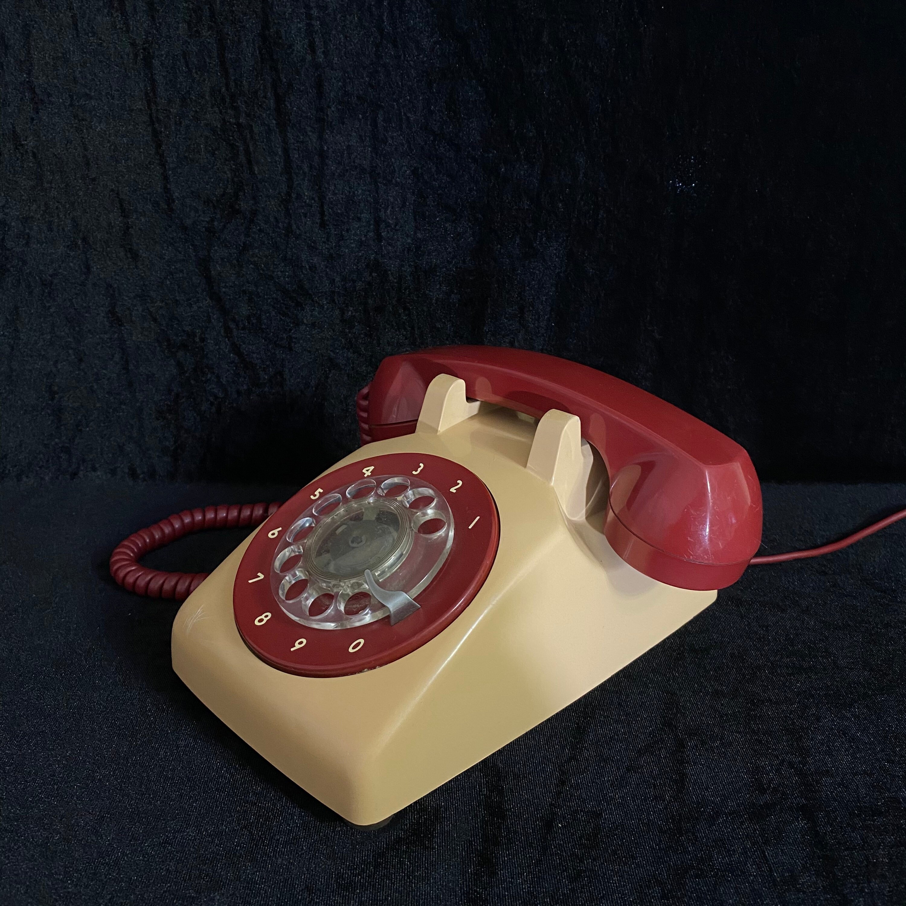 Vintage Rotary Telephone Nostalgic Phone Retro Phone 1970s | Etsy