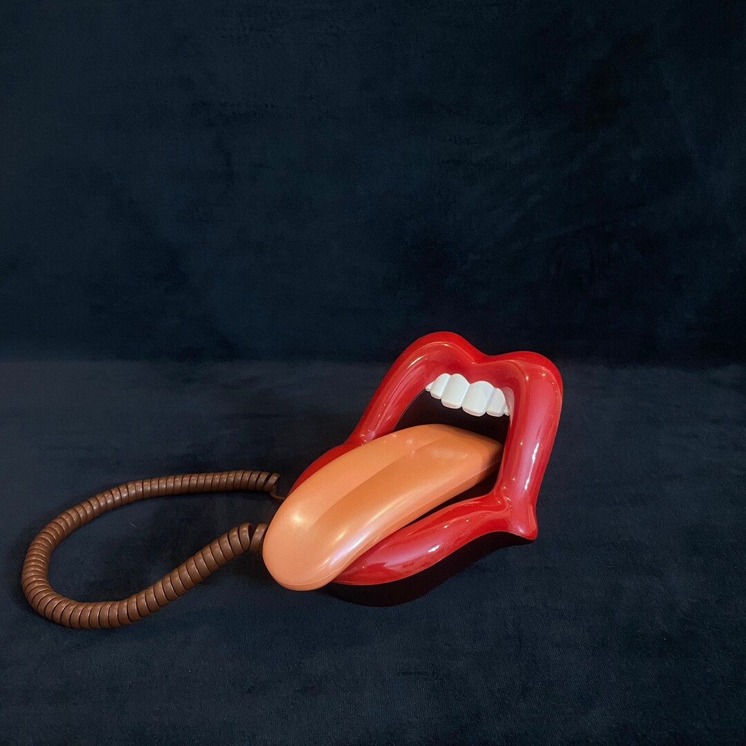 Vintage Mouth Phone, Lips Phone, Tongue Phone, Awesome Different Design ...