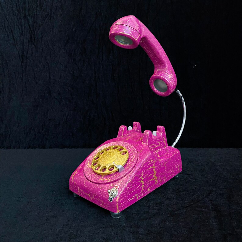 Vintage Phone Lamp Retro Lamp Phone Home Decor Desk Lamp - Etsy