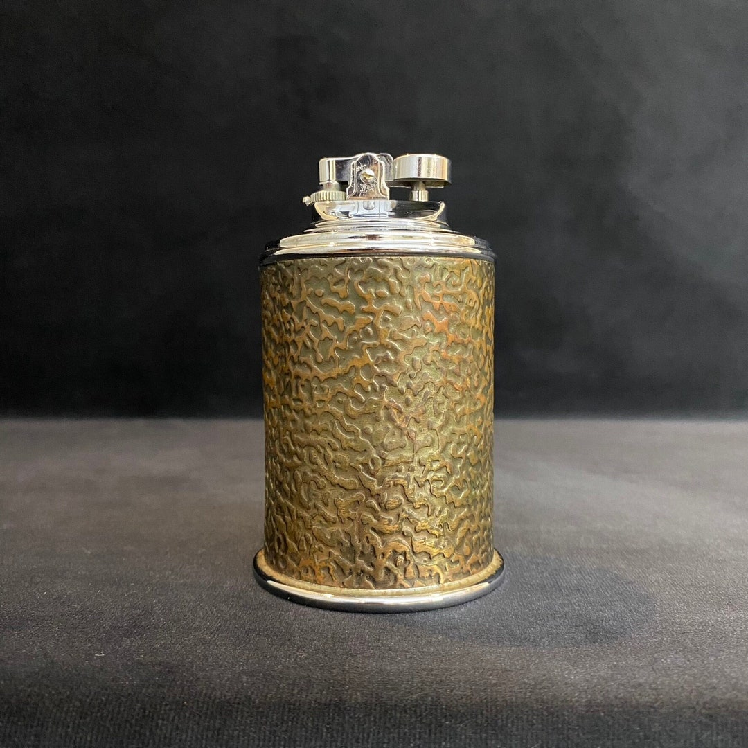 Vintage Copper Table Lighter, Antique Lighter, Rare and Collectible ...