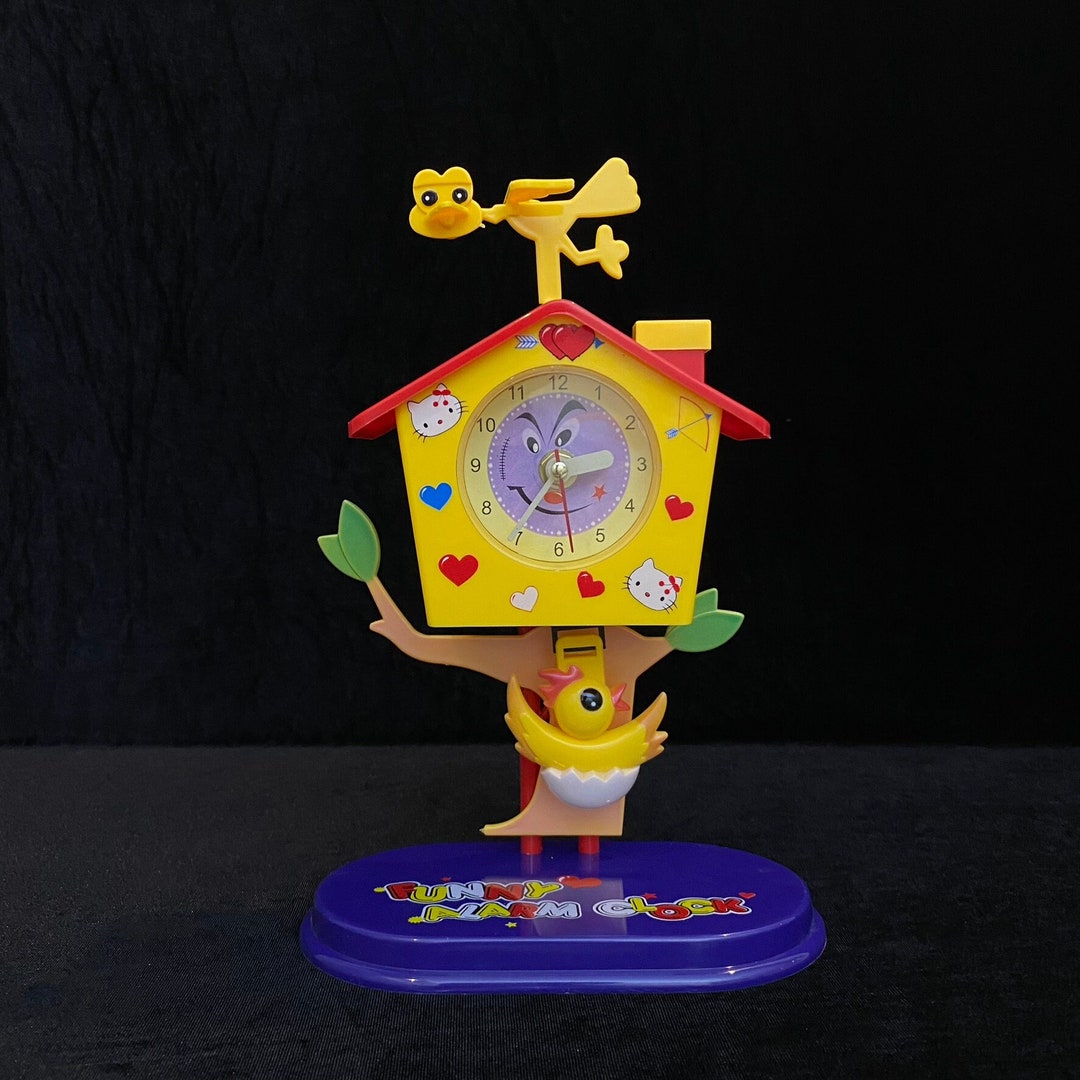 New Old Stock Funny Clock Animated Clock Collectible Model - Etsy