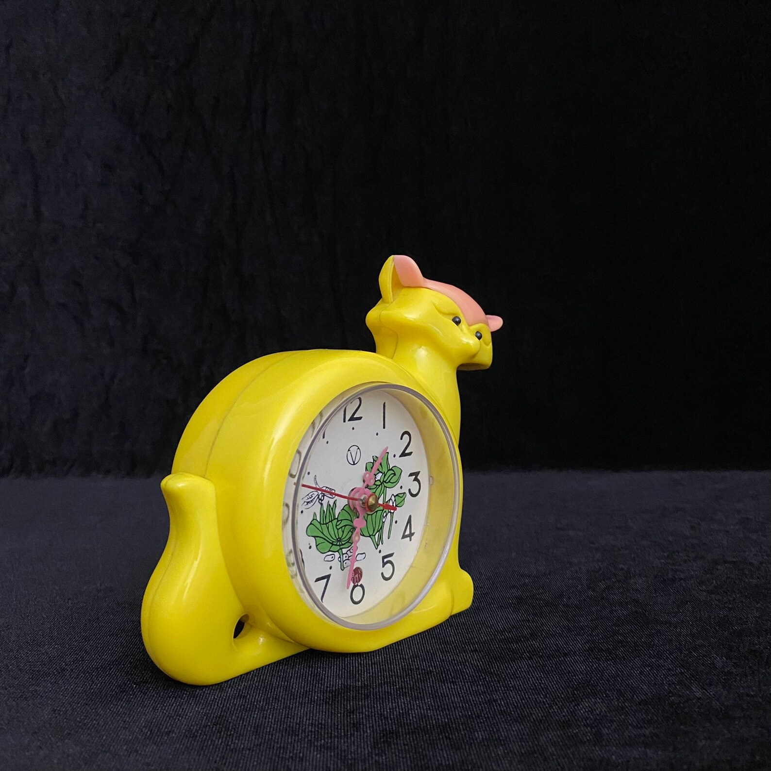 Antique Pop Art Cat Clock Vintage Table Clock Mechanical | Etsy