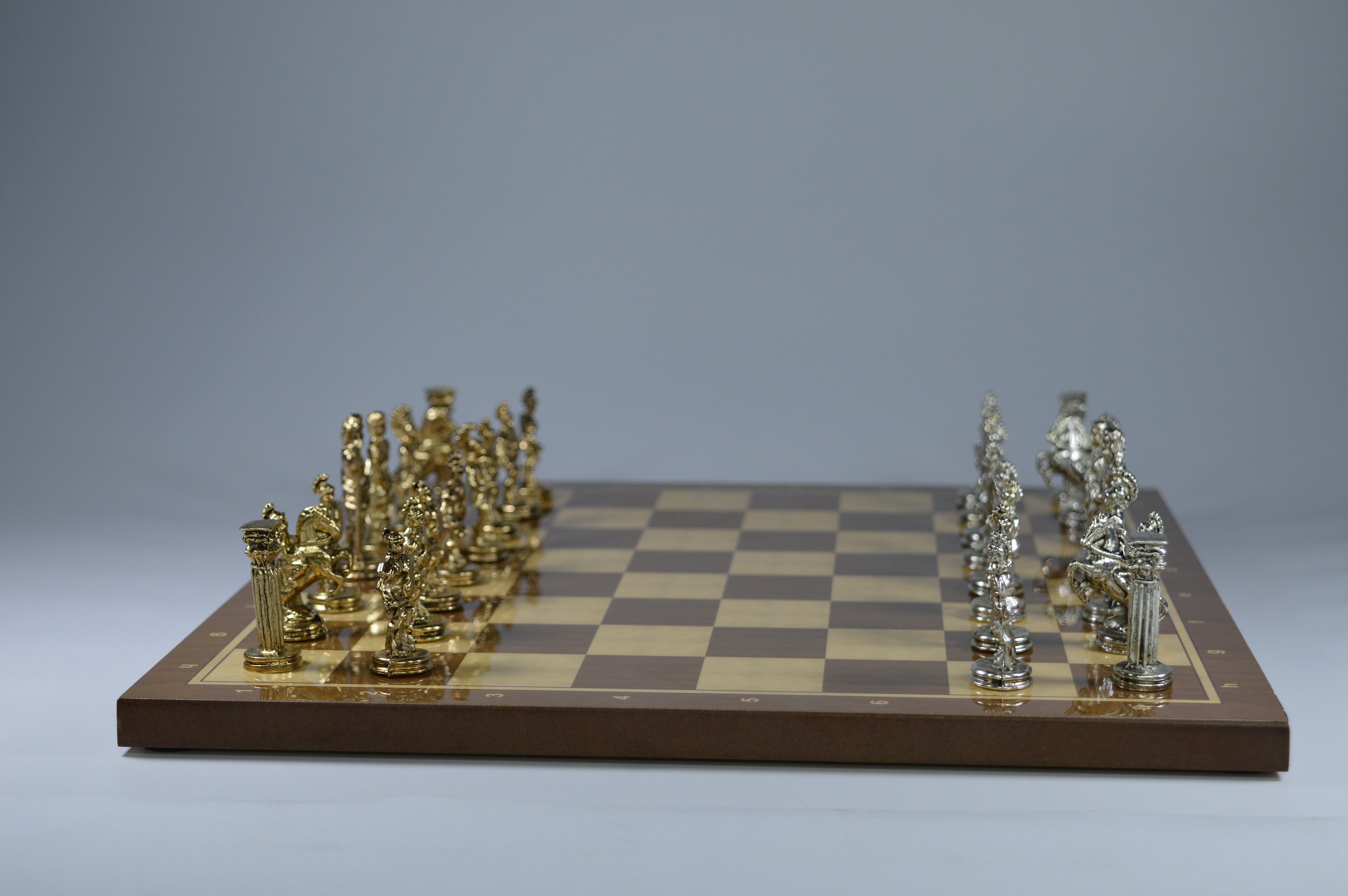 Roma Soldier Design Chess Set Solid Chess Set Troops Chess | Etsy