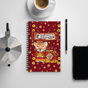 Chinese New Year Notebook; 2022 Year of the Tiger Journal; Lunar New ...