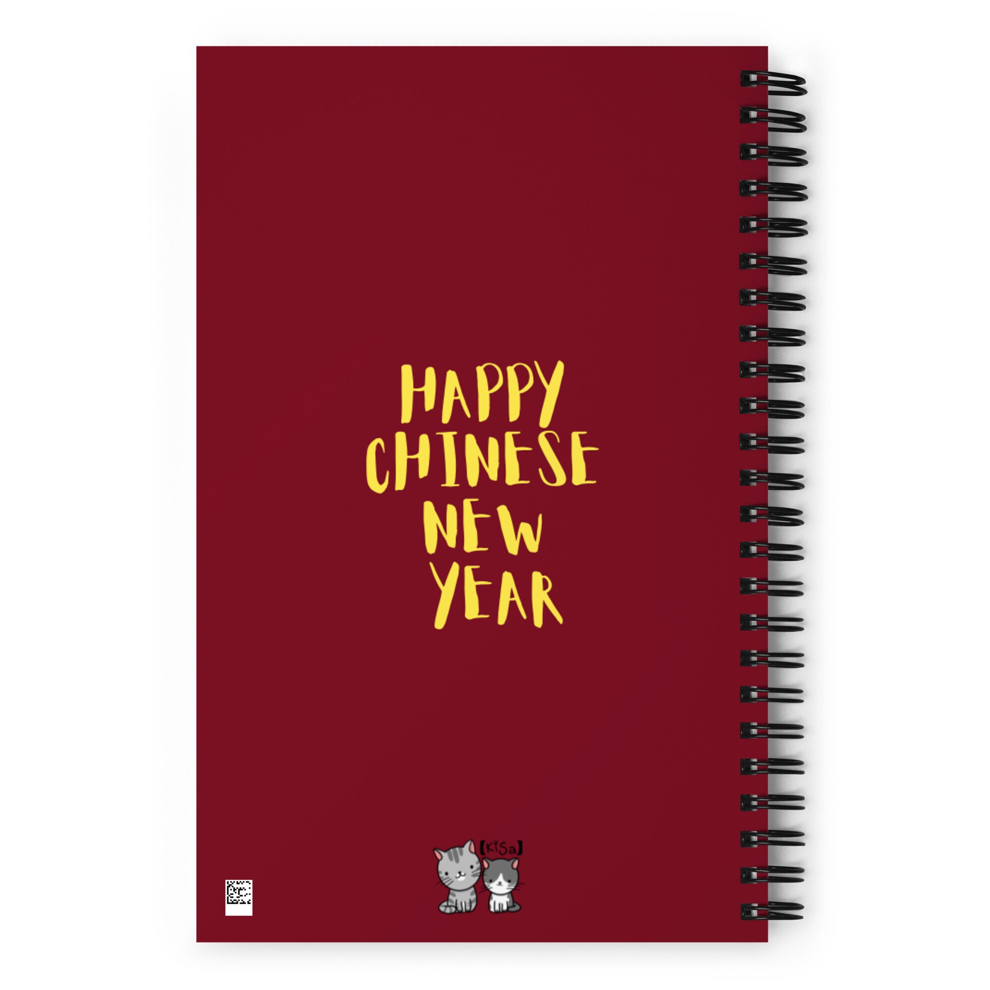 Chinese New Year Notebook; Lunar New Year Cat Notebook With Chinese ...