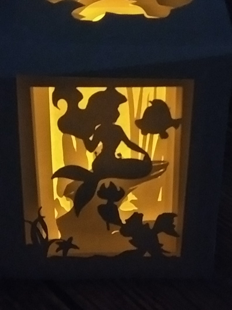 4 in 1- 3D --- 5 Side Light Box,shadow Box, Inspired by My Little ...