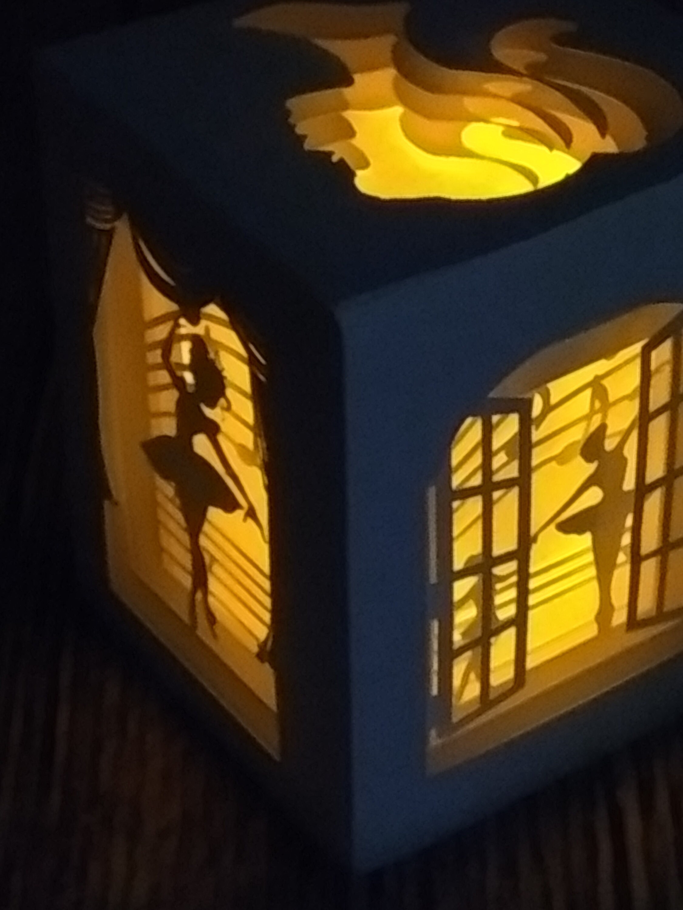 Ballerina Shadow Box Template – 3D Papercut Light Box (SVG, PDF) - Etsy