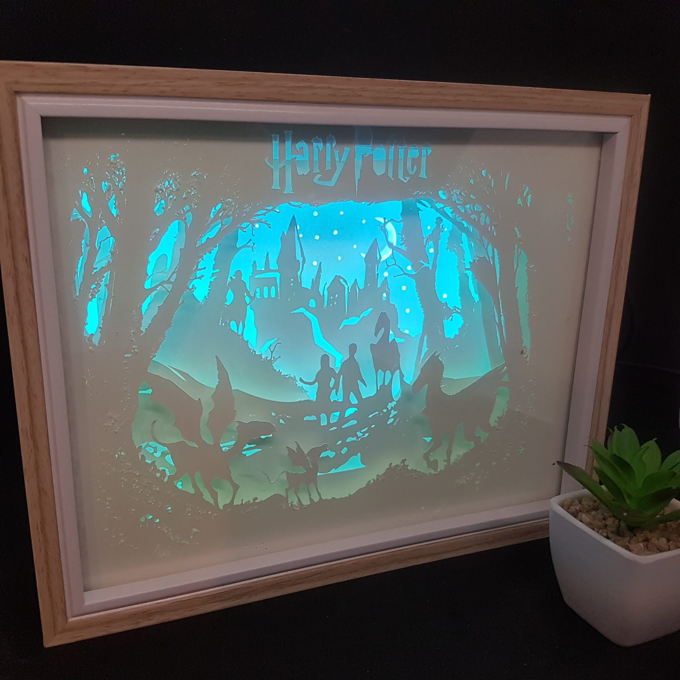 Paper Cut Shadow Box ,light Box-- Svg, Pdf,scut, Dxf , Digital File ...