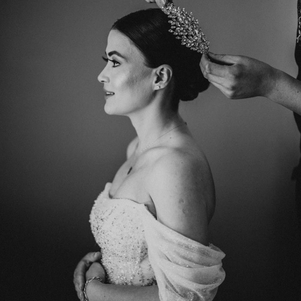 Sparkly Silver Bridal Headpiece,silver Side Headpiece,silver Swan ...