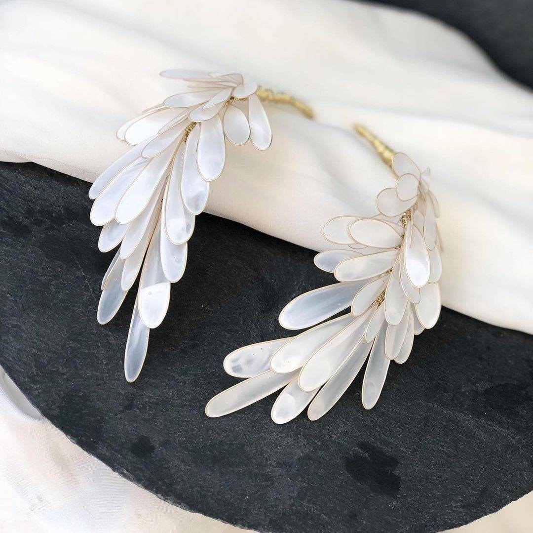 Angel Wings Bridal Hair Clip,angel Wings Bridal Headpiece,bridal ...