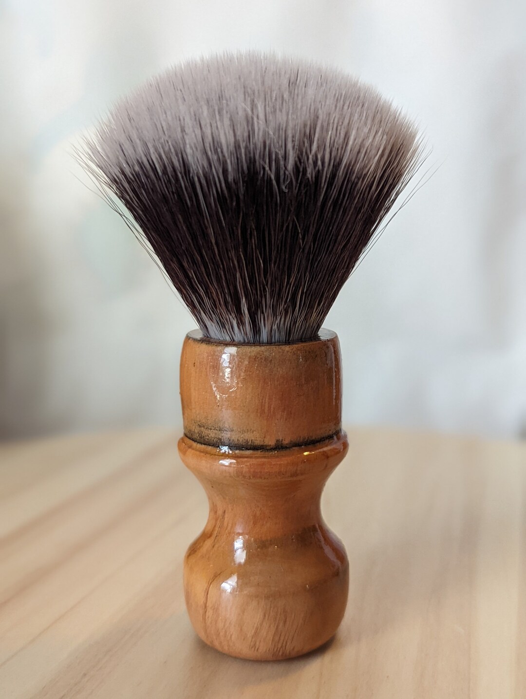 Antiqued Pecan Shaving Brush Handle - Etsy