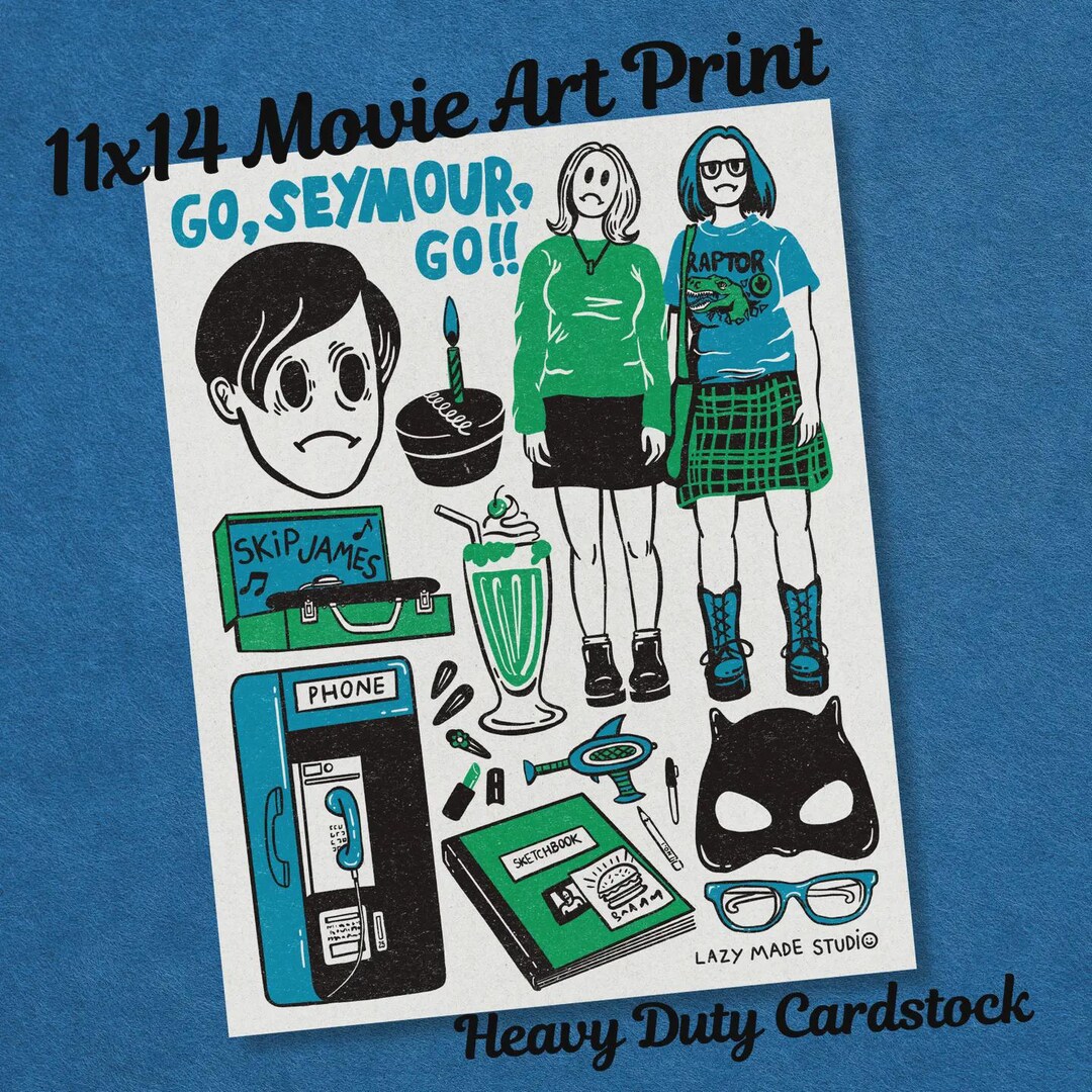 Ghost World Movie 11x14 Heavy Duty Cardstock Poster Art Print | Film ...