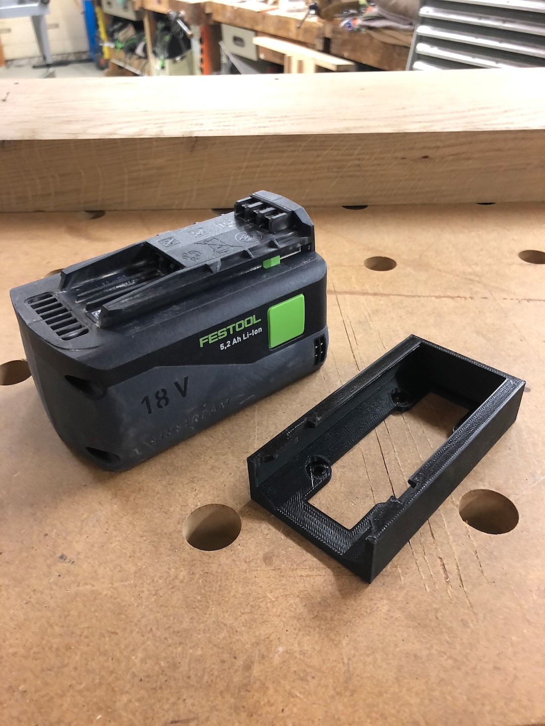 Festool Battery Mount - 3D Printable - Etsy