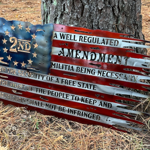 2nd Amendment Sign - Etsy