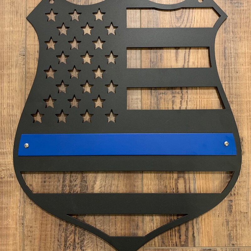 Thin Blue Line Decor - Etsy