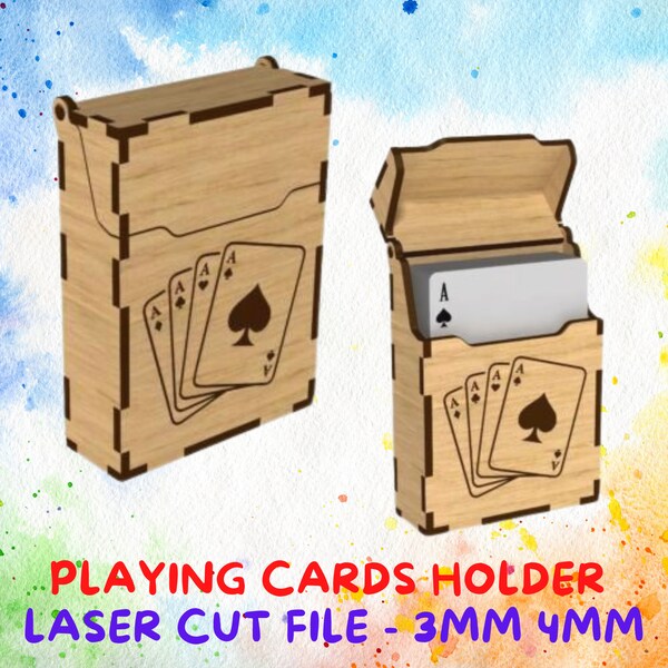 Laser Cut Deck Box - Etsy